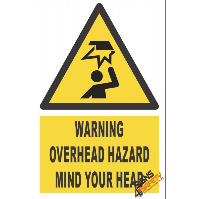Nosa / SABS Overhead Hazard Warning Sign, Farm Signs South Africa