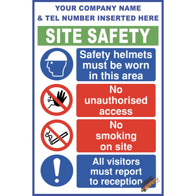Nosa / SABS (C66) Construction Site Safety / Construction Site Rules ...