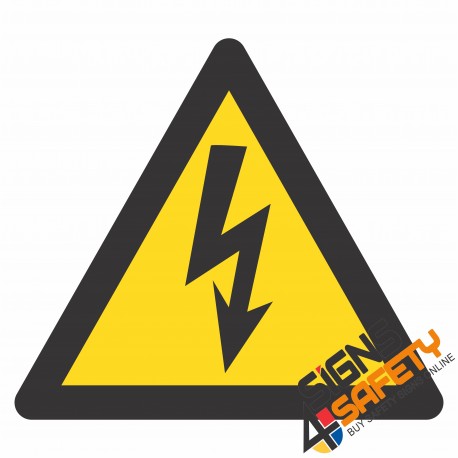 Nosa / SABS (E1) Electrical Shock Hazard Sign