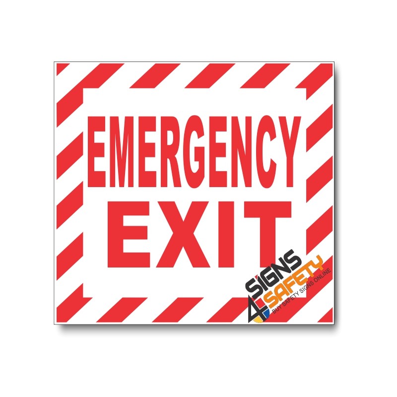 Nosa / SABS (PSC-F7) Emergency Escape Route Sign