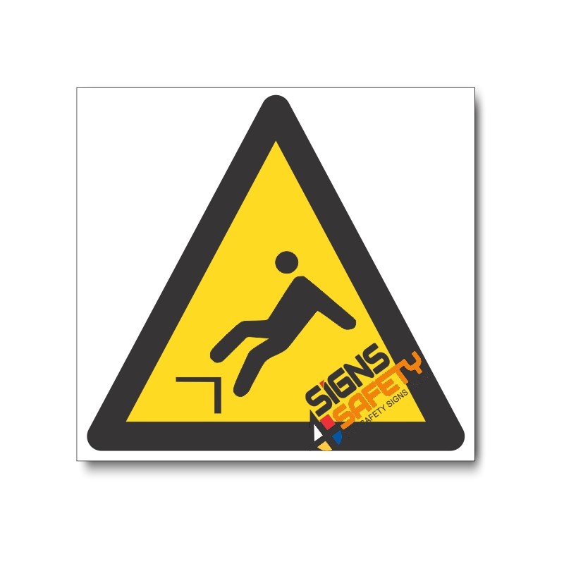 Nosa / SABS Industrial Mind The Ledge Hazard Sign, Hazard Safety Signs ...