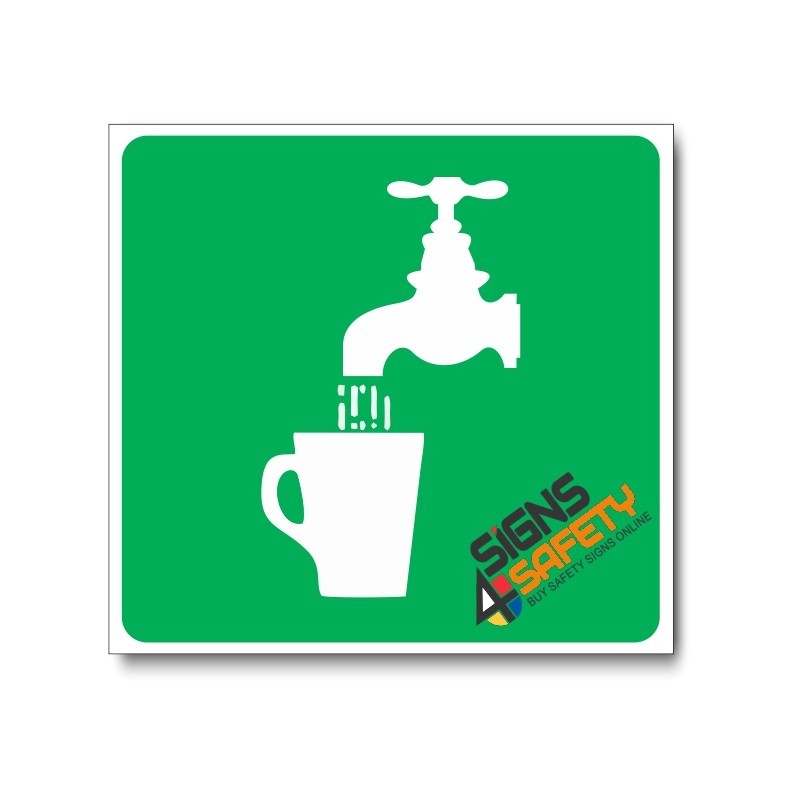 Nosa / SABS (GA6) Drinking Water Sign, General Information Safety Signs ...