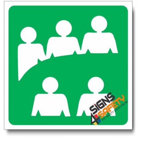 Nosa / SABS (IN35) Assembly Area Sign, General Information Safety Signs ...