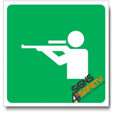 Nosa / SABS (IN51) Firing Range Sign, General Information Safety Signs ...