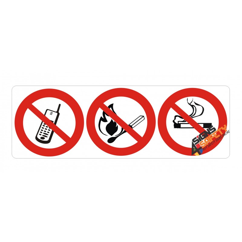 3 in 1 Symbolic - Signs4Safety Online - A division of K2 Graphix CC