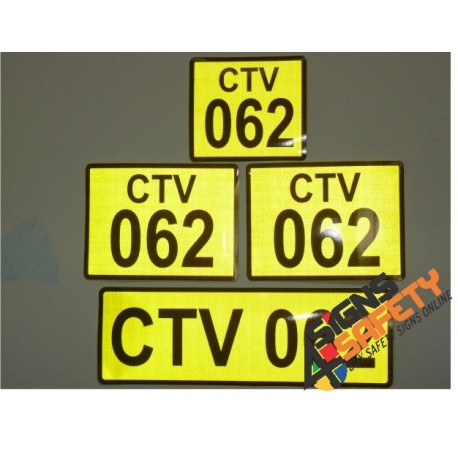 Reflective Fleet Marking (Mine Spec) - Signs4Safety Online - A division ...