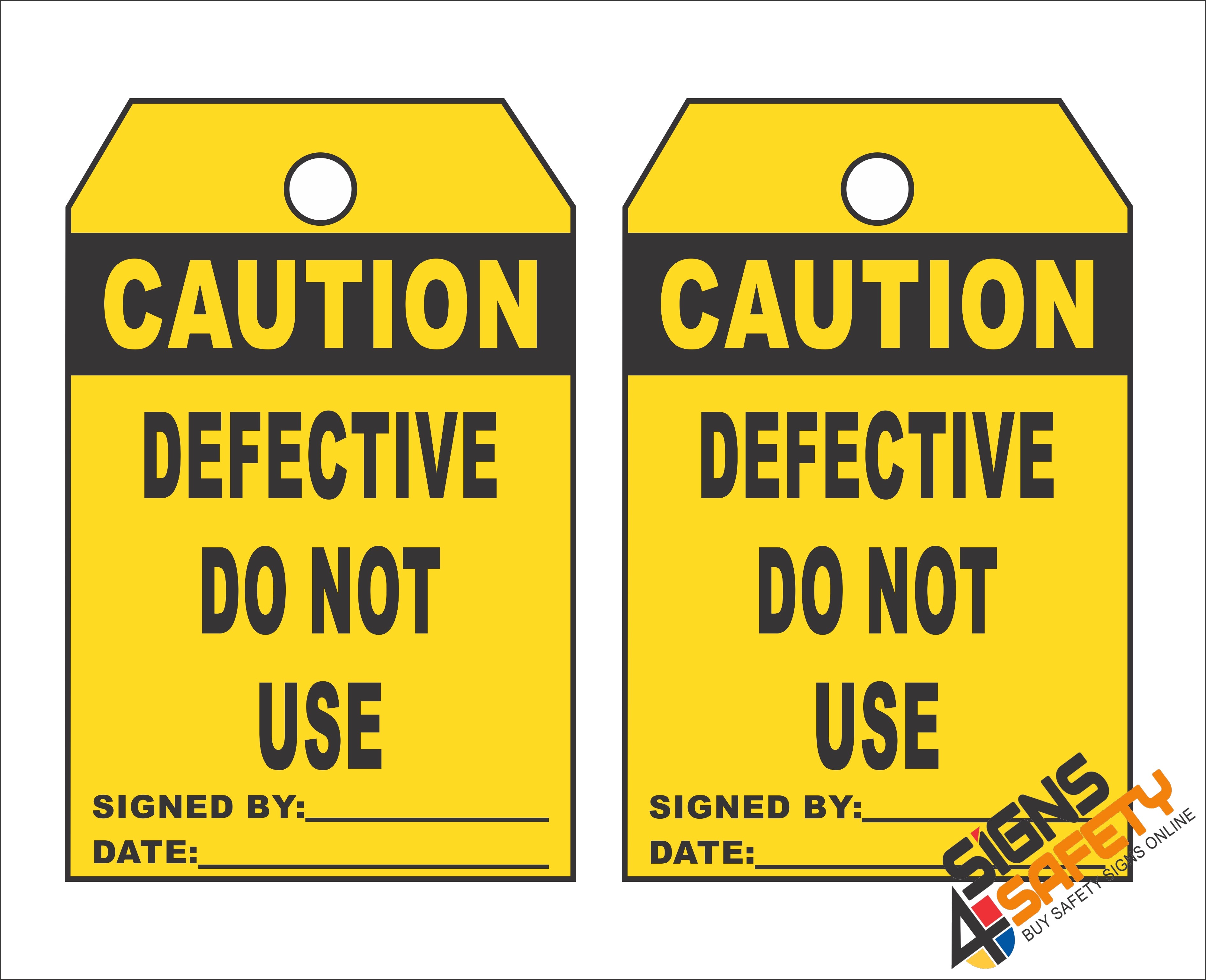 Defective Do Not Use