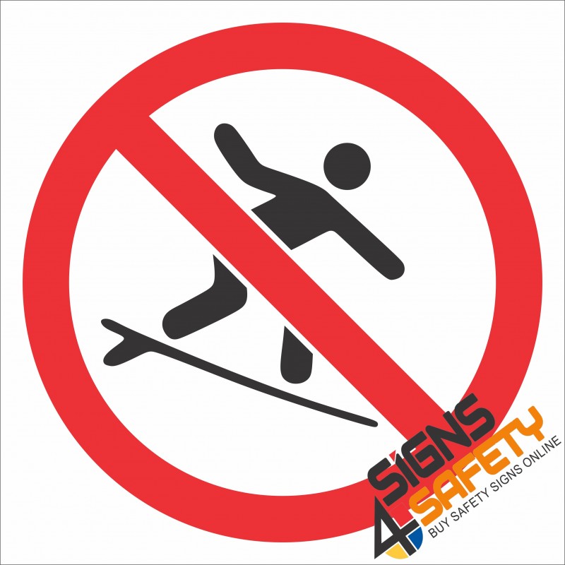 Nosa / SABS (PR33) No Surfing Sign, Prohibitive Safety Signs Online ...
