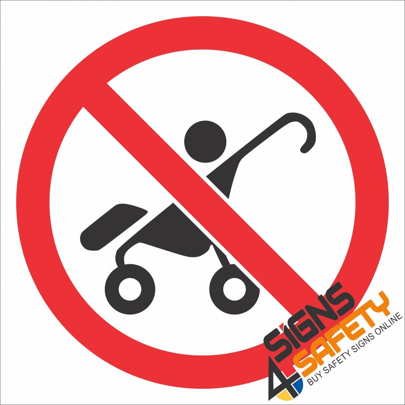 Nosa / SABS (PR37) No Strollers Sign, Prohibitive Safety Signs Online ...